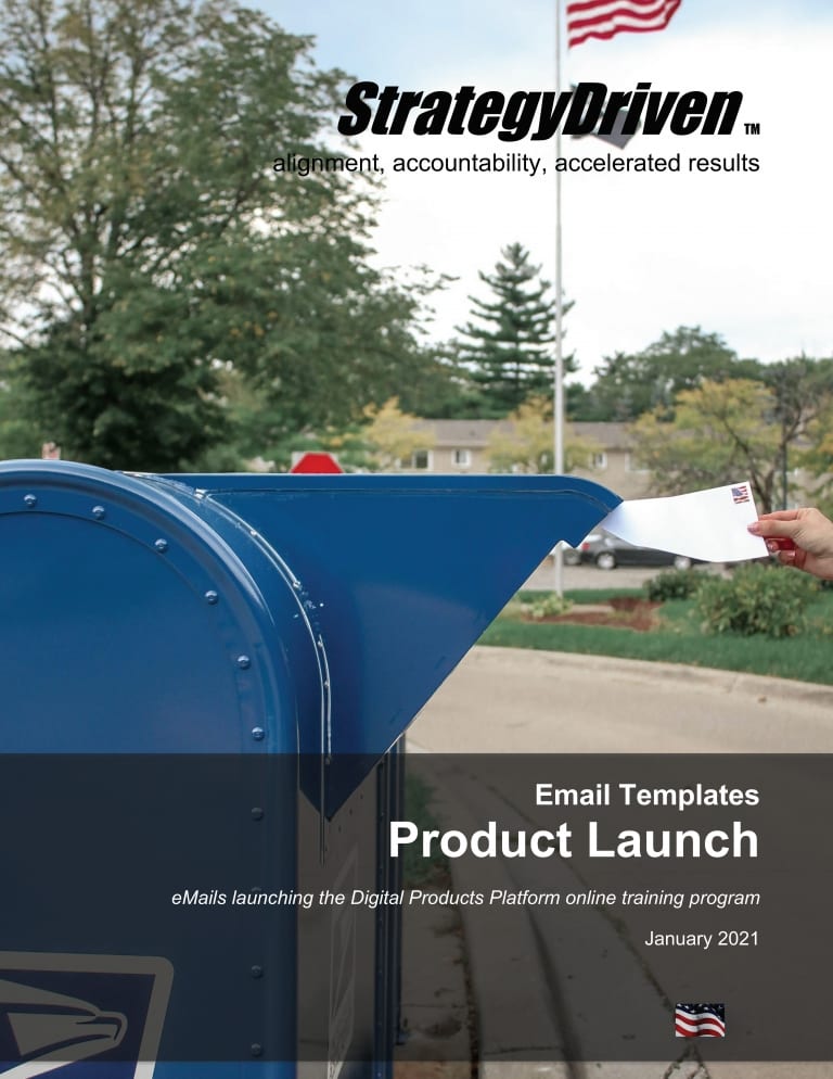 Product Launch eMail Templates - StrategyDriven